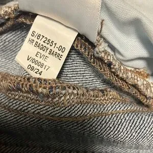 Old Navy | Jeans | Nwt Old Navy High Rise Barrel Leg Dark Blue Jeans ...